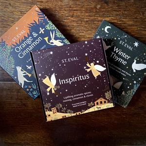 St Eval Winter Tea Light Collection